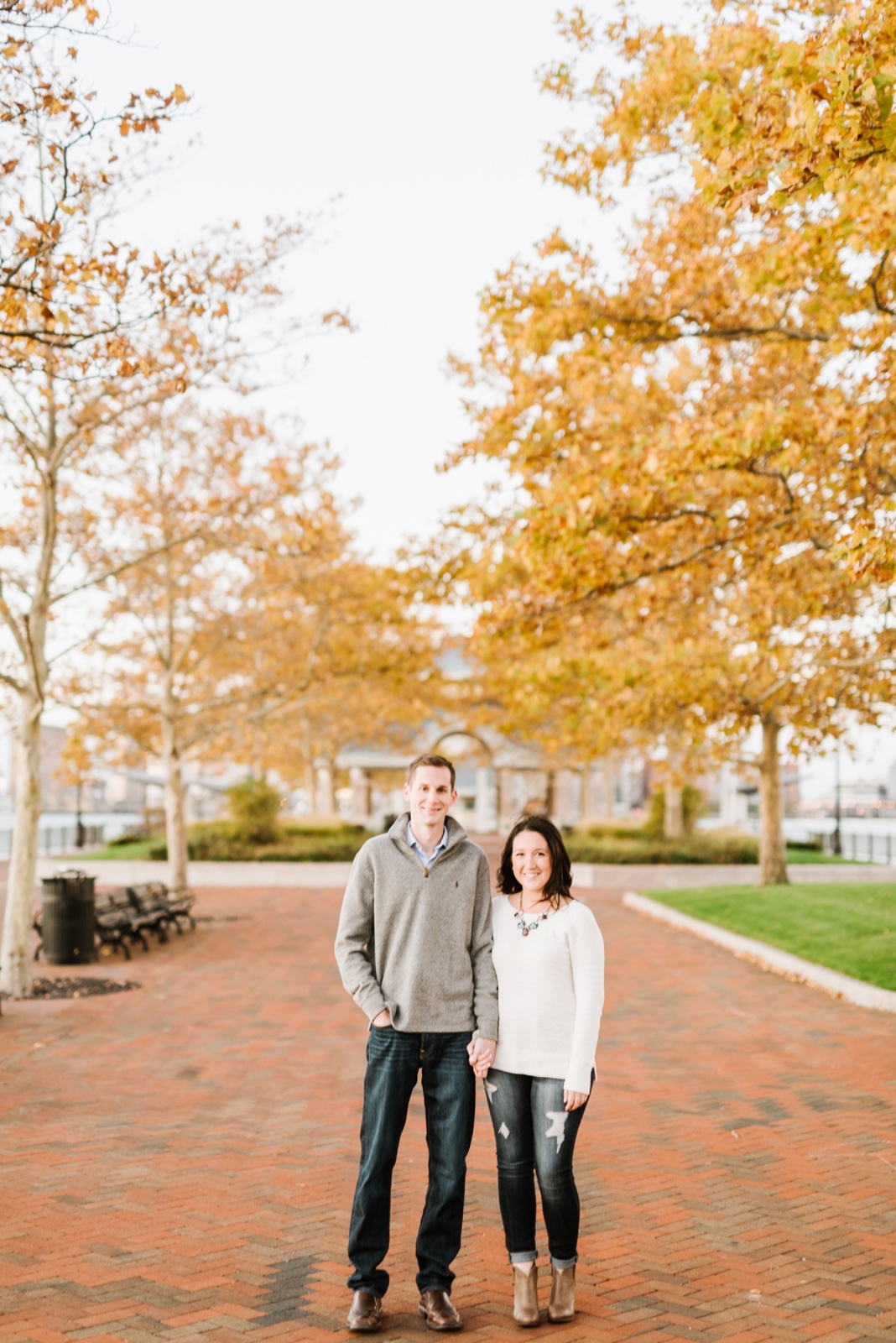 Classic Fall Boston Engagement Session - Annmarie Swift Photography